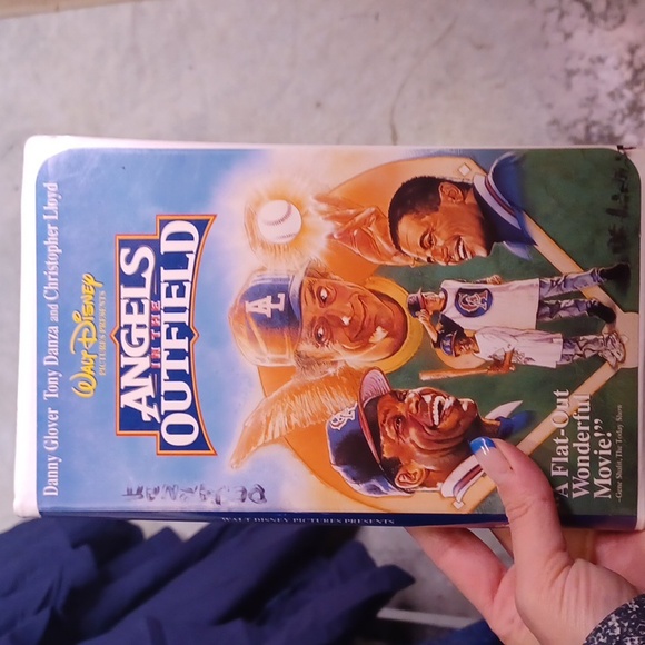 Disney | Media | Walt Disney Angels In The Outfield Vhs Tape Movie ...